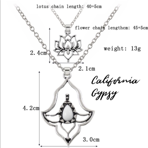 Jewelry | Lotus Gypsy Boho Necklace | Poshmark